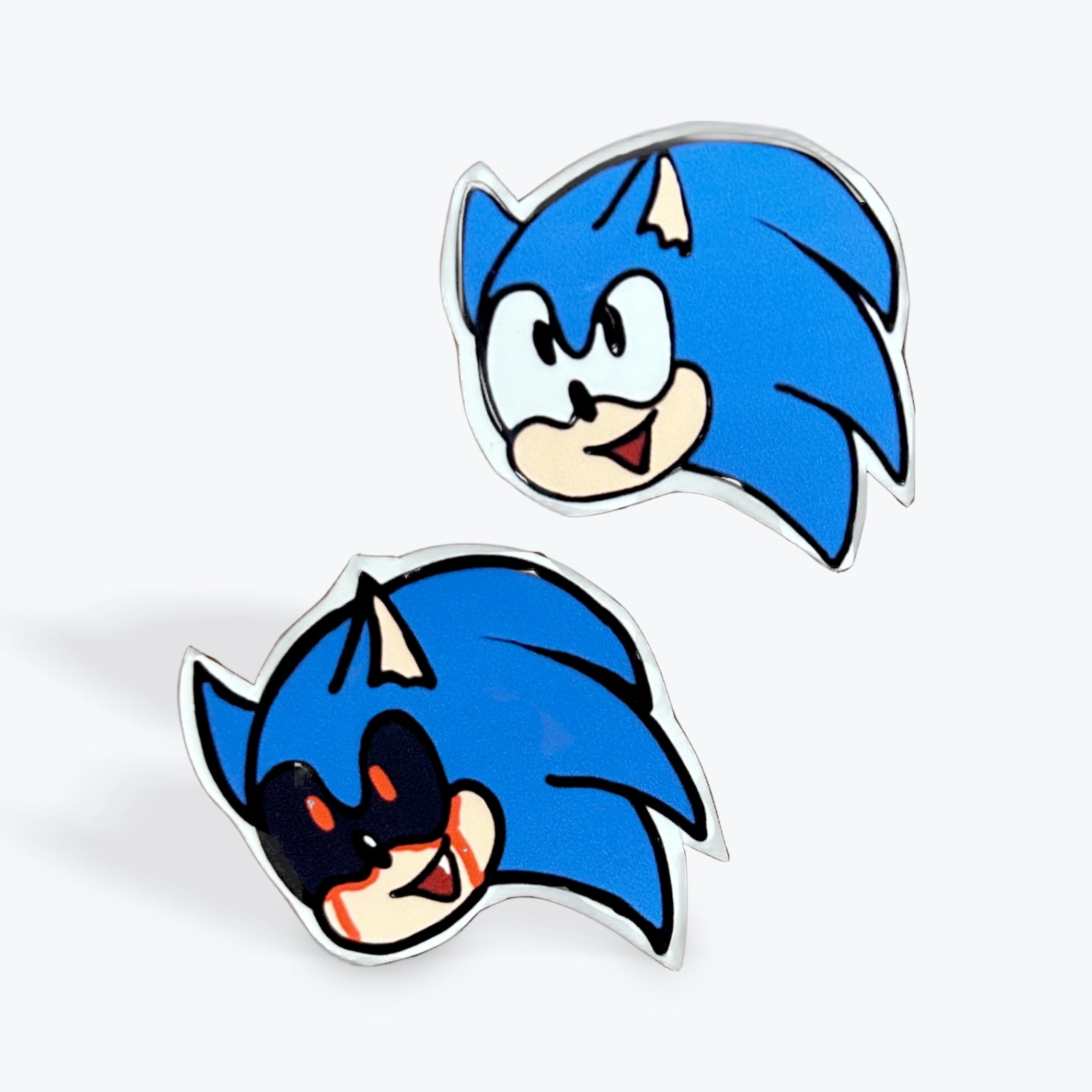 Sonic and Sonic.Exe stickers | Chillicothe Creative Collective